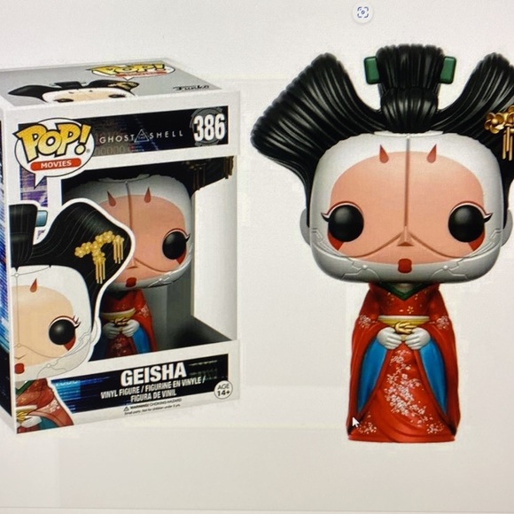 Funko | Toys | Funko Pop Movies Geisha Ghost In The Shell Anime 386 ...